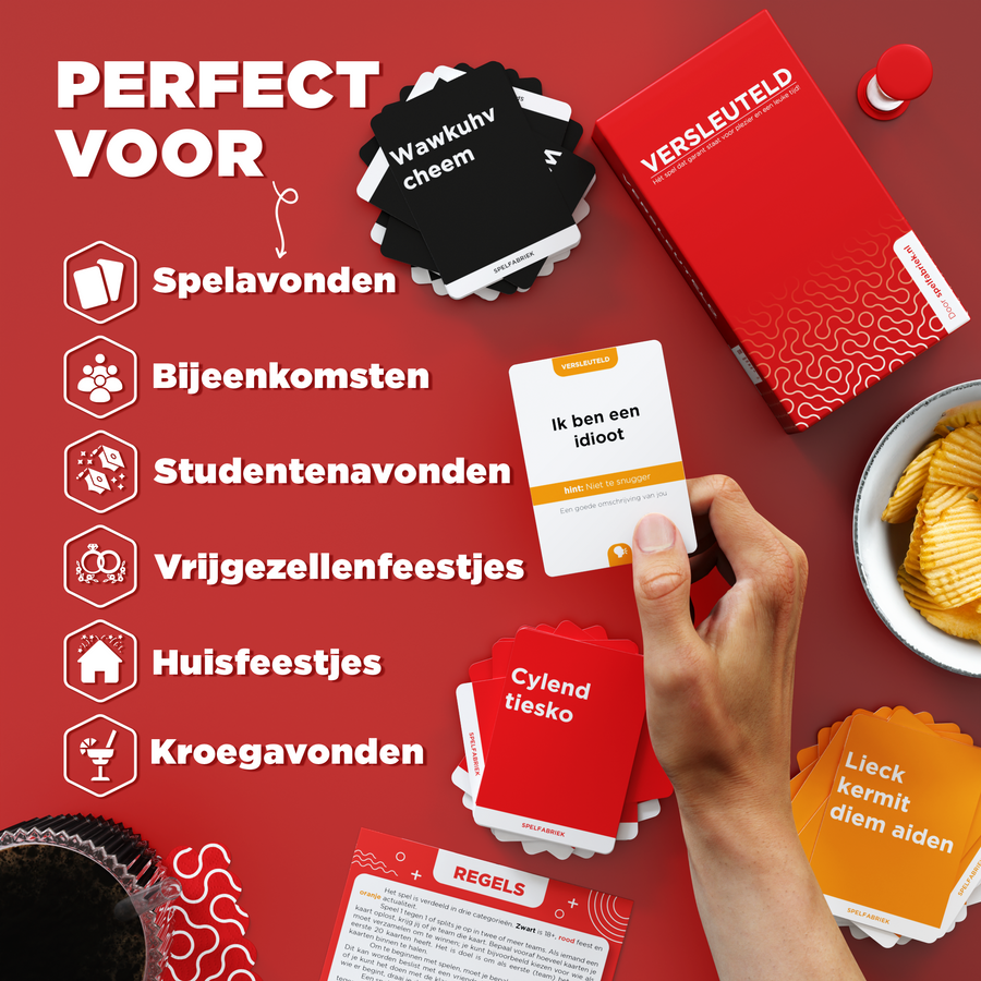 Versleuteld | 400 kaarten – Spelfabriek.nl